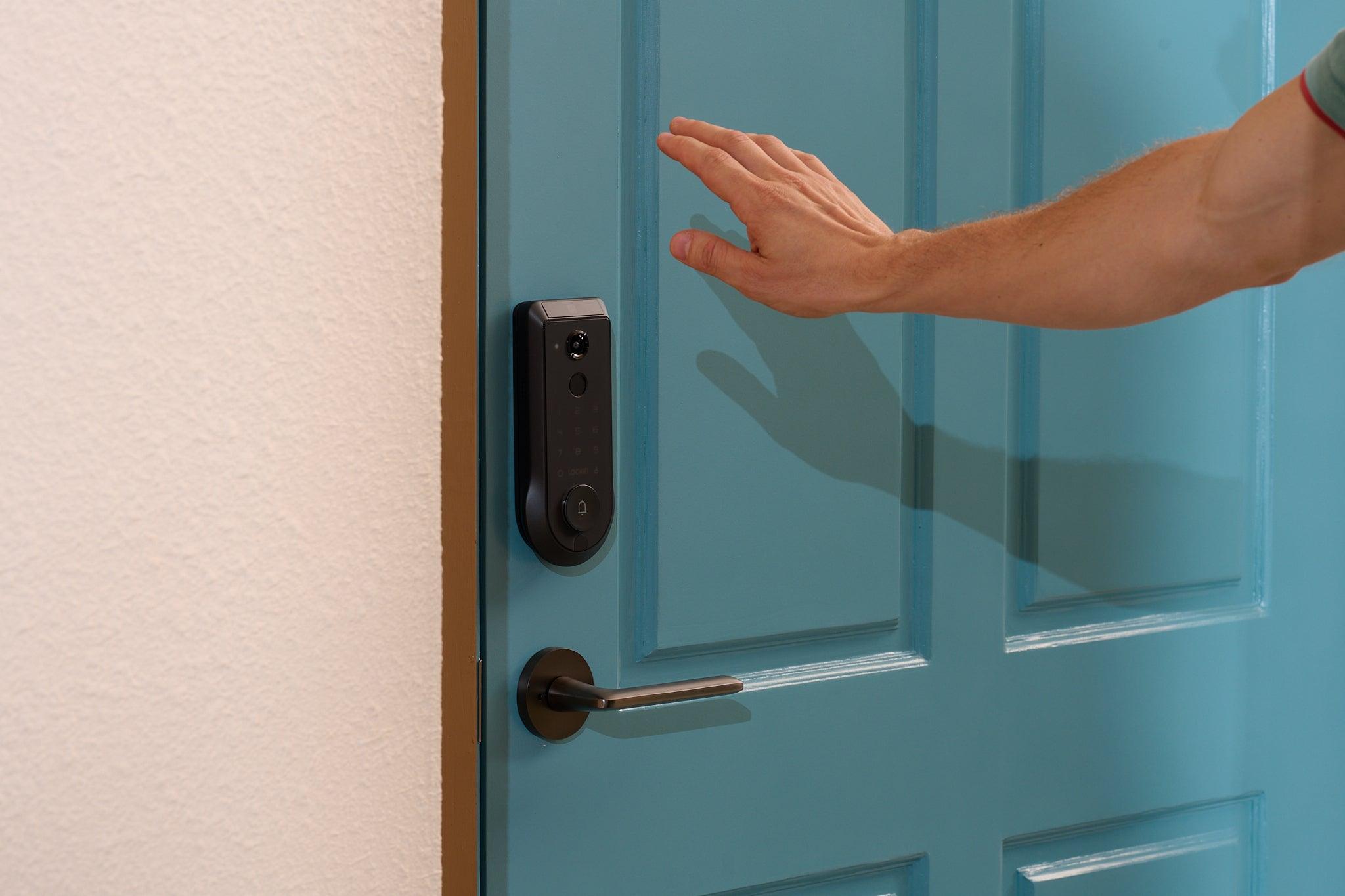 Lockin Veno Pro CES 2025: First Touchless Video Smart Lock with Palm V