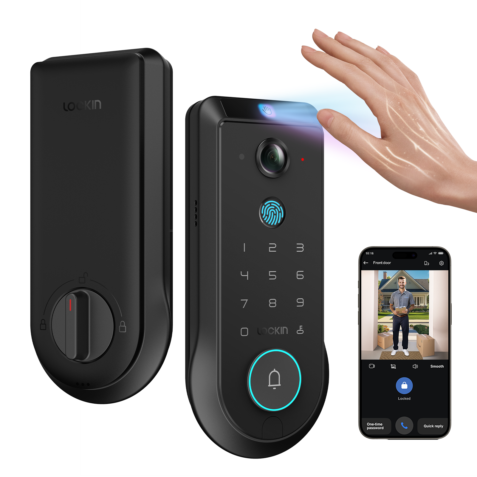 Veno Pro Palm Vein Recognition Video Smart Lock: The Ultimate Secure ...